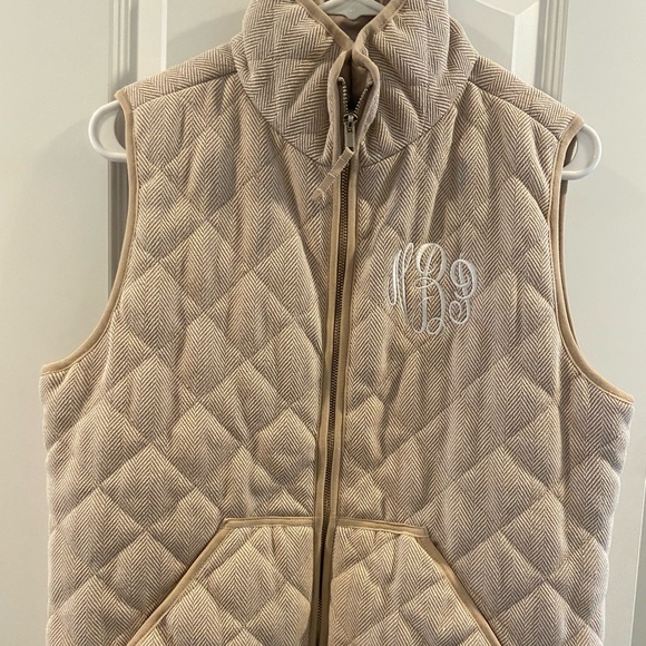 Marleylilly | Jackets & Coats | Marley Lilly Monogram Vest Nbp | Poshmark